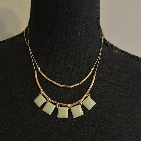 Jewelry | Women Double Strand Chiclet Necklace | Poshmark